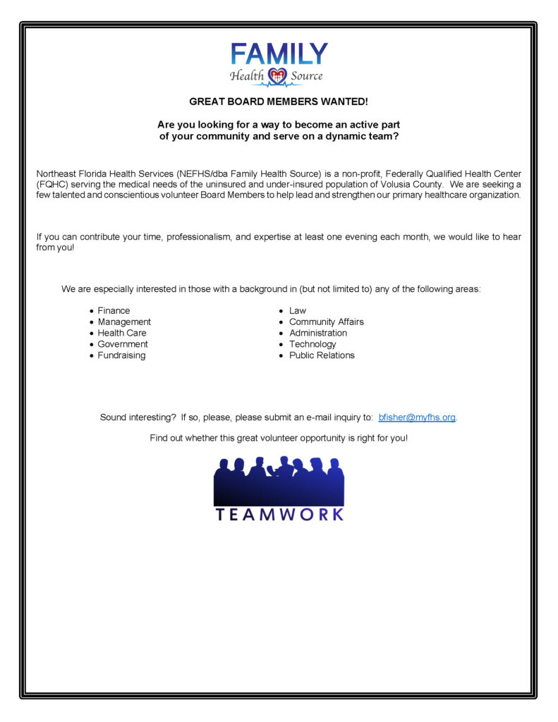 Board Members – Family Health Source